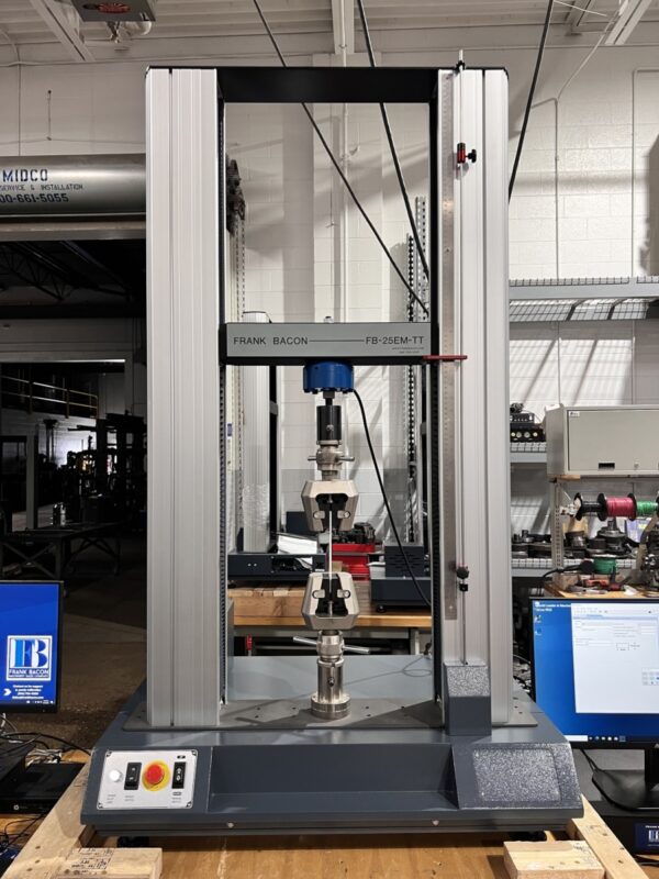 NEW Frank Bacon 5,750 lbf (25kN) Bench Top Tensile Tester | Frank Bacon