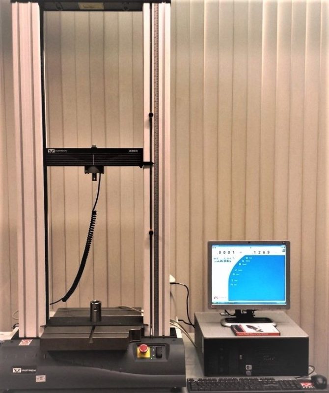 1,125lbf (5kN) Instron 3365 | Frank Bacon