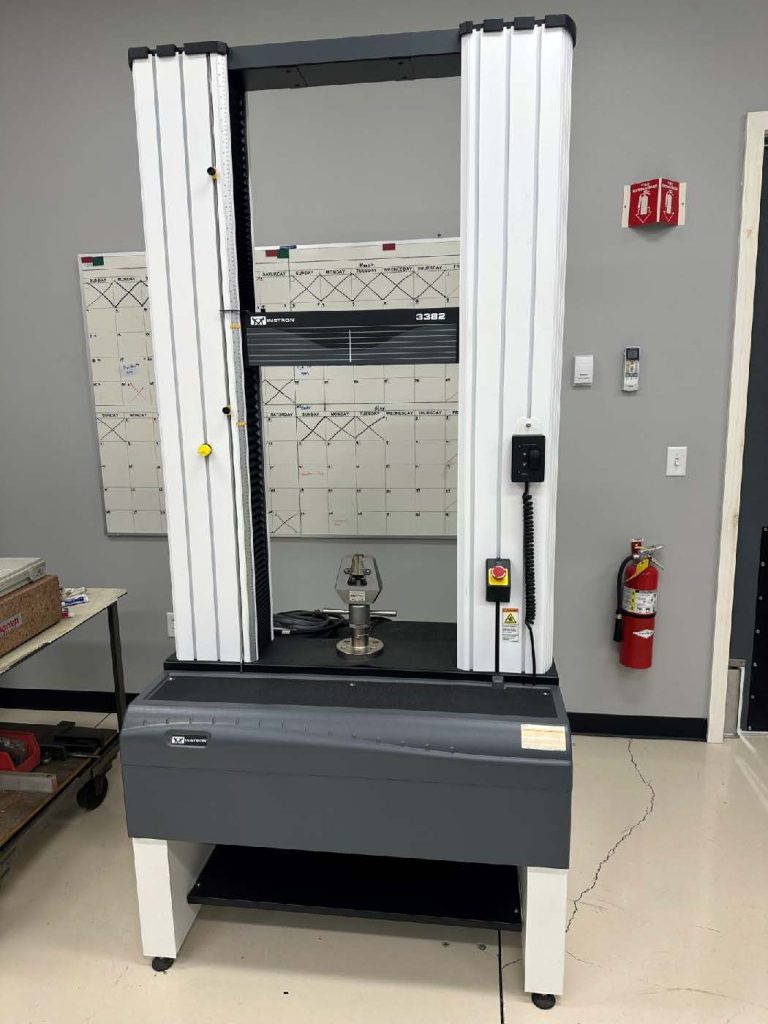 100kN Instron Model 3382 Universal Testing Machine | Frank Bacon
