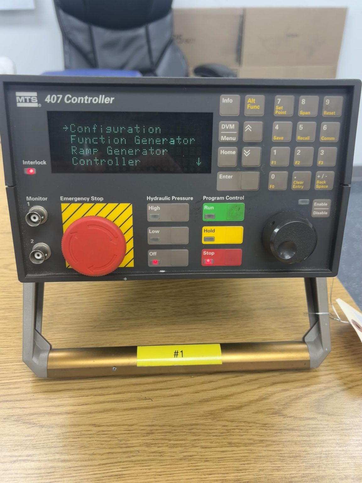 MTS 407 Digital Servo Controller | Frank Bacon